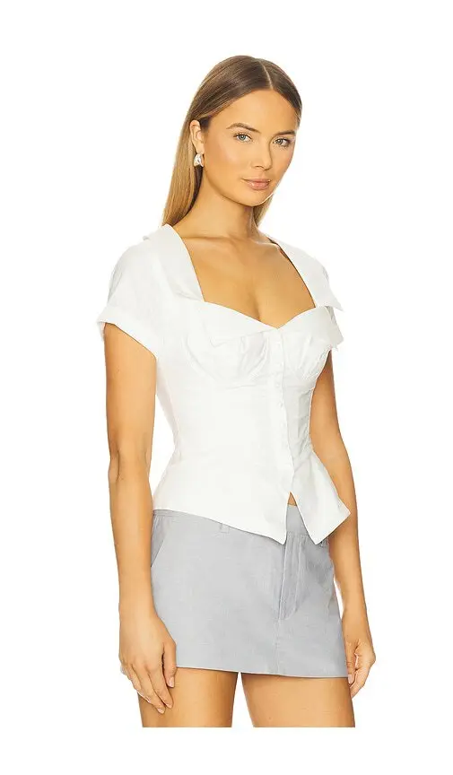 GUIZIO Button Down Corset