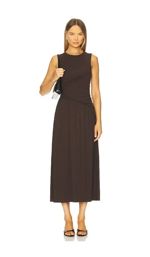 Paige Bonita Midi Dress - Java