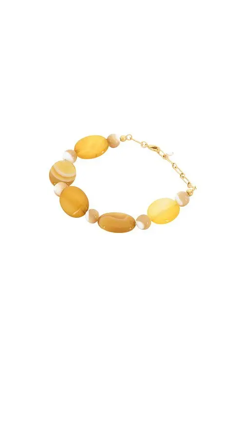 Anni Lu Desert Dreamer Beaded Bracelet - Butterscotch