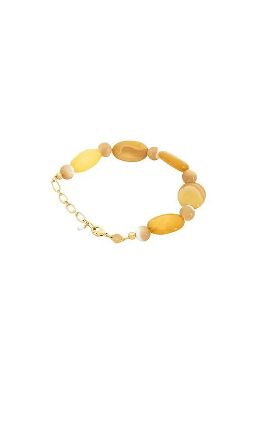 Anni Lu Desert Dreamer Beaded Bracelet - Butterscotch