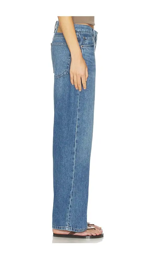 Rag & Bone Featherweight Saige Low-rise Ankle Straight Jeans - River