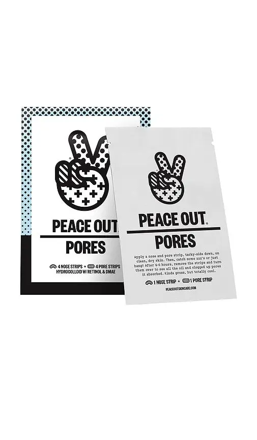 PEACE OUT Oil-absorbing Pore Treatment Strips - N,a