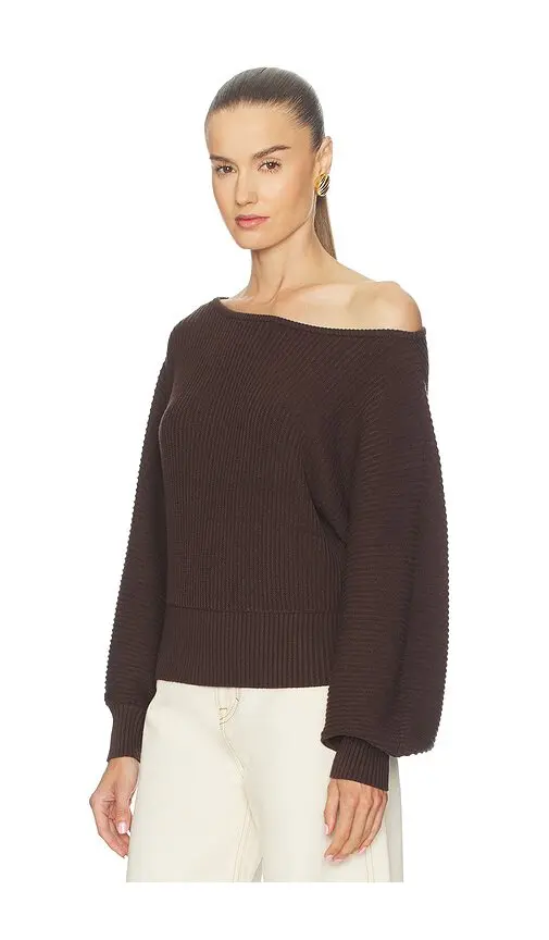 L'academie By Marianna Indre Sweater - Chocolate Brown