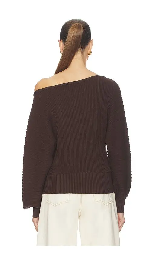 L'academie By Marianna Indre Sweater - Chocolate Brown