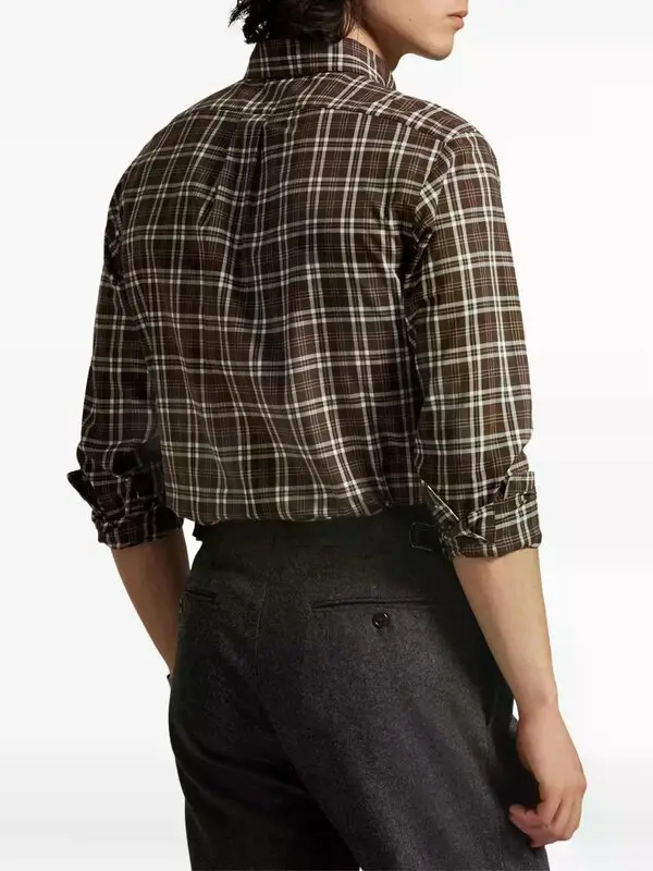 Polo Ralph Lauren Plaid Shirt - Brown