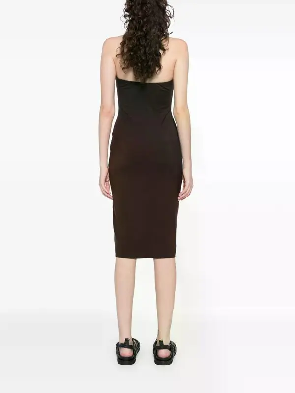 reformation etta knit dress - Brown Discount_60