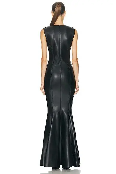 Norma Kamali Sleeveless Grace Fishtail Gown