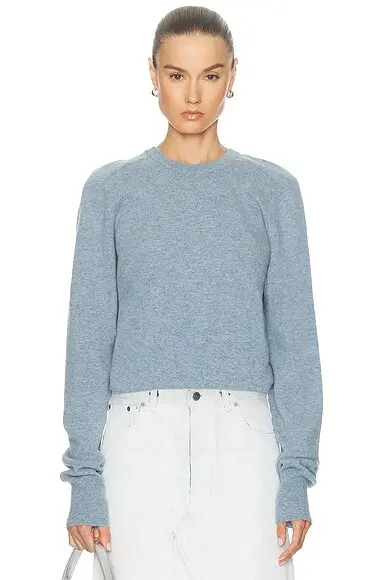 MAISON MARGIELA Crewneck Sweater - Blue