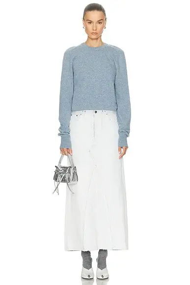 MAISON MARGIELA Crewneck Sweater - Blue