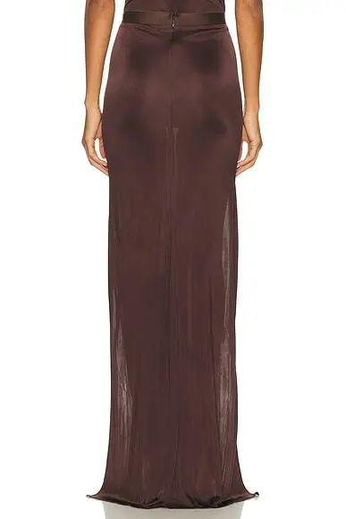Atlein Double Slit Skirt