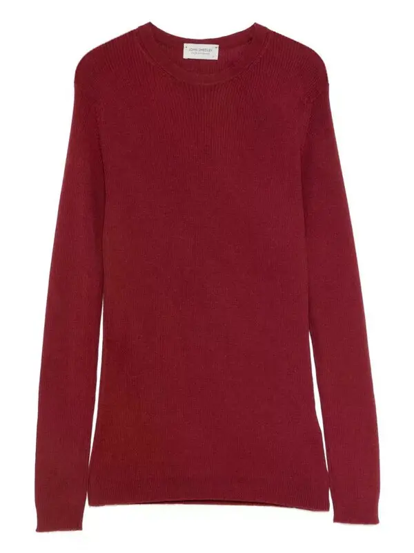 John Smedley Ribbed Knit Sweater