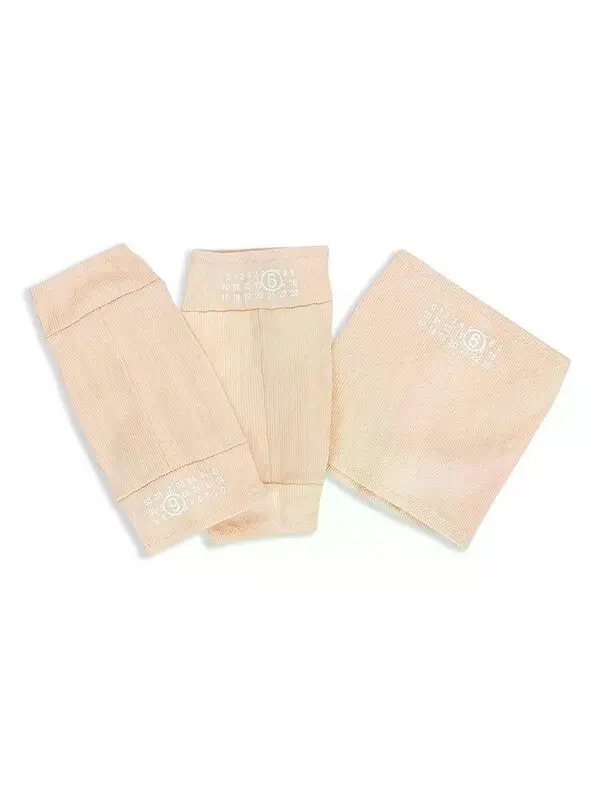 MAISON MARGIELA Numbers-print Accessory Set - Neutrals