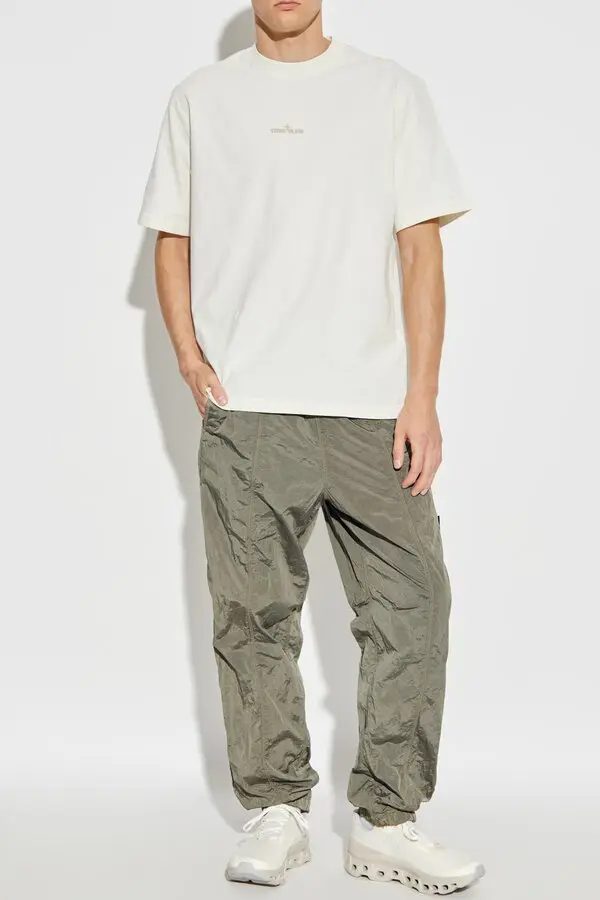 Stone Island Logo Trousers