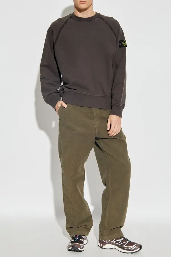 Stone Island Logo Trousers