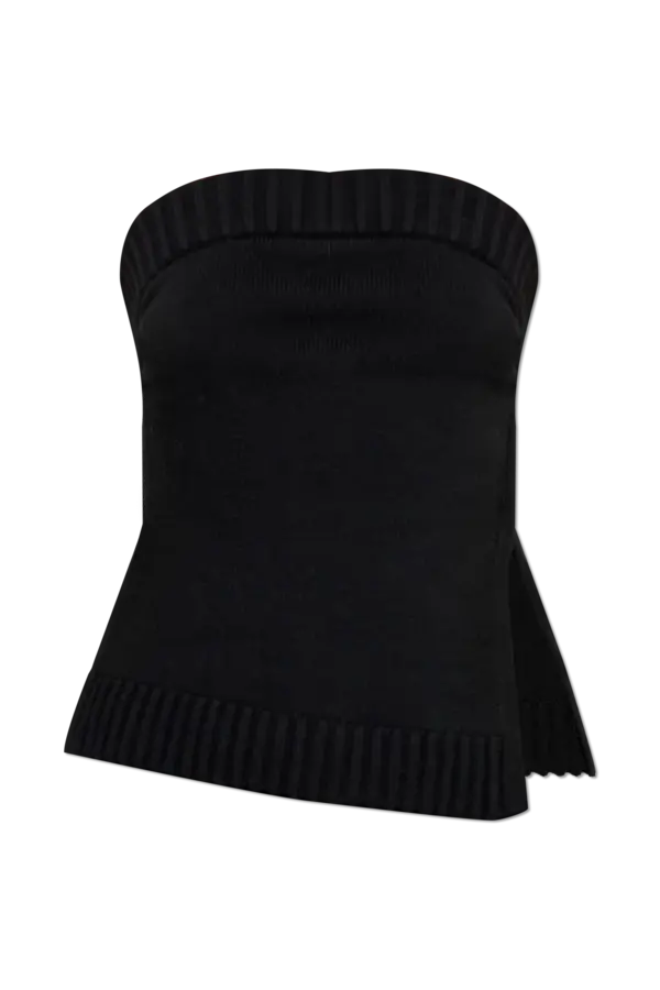 Cult Gaia Lou Strapless Knit Top