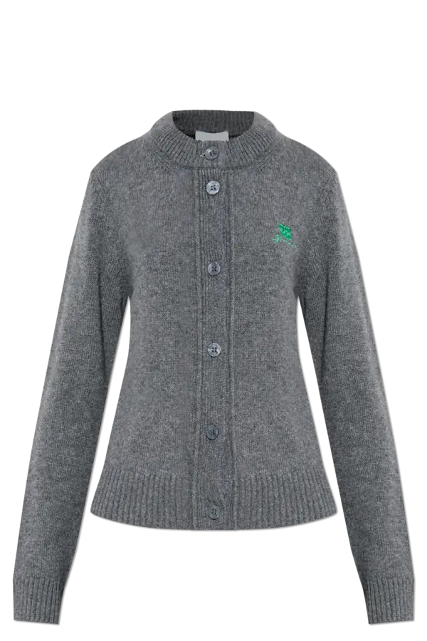 GANNI Logo Cardigan