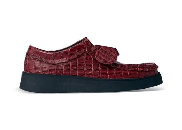 Clarks Martine Rose X Clark's Torview Croc Embossed Shoes