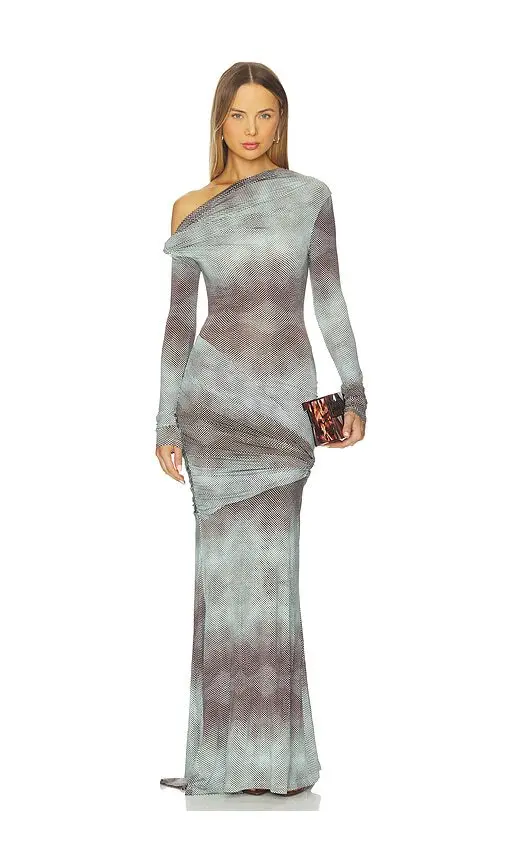 Paris Georgia Derya Gown - Blue