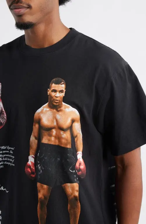 ID SUPPLY CO Mike Tyson Famed Champ Graphic T-shirt