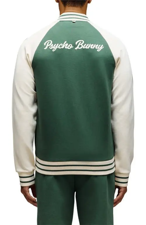 Psycho Bunny Stiles Knit Bomber Jacket
