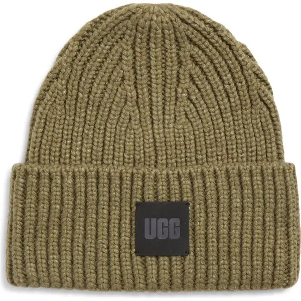 UGG Chunky Rib Beanie - Burnt Olive