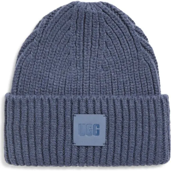 UGG Chunky Rib Beanie - Dark Wave