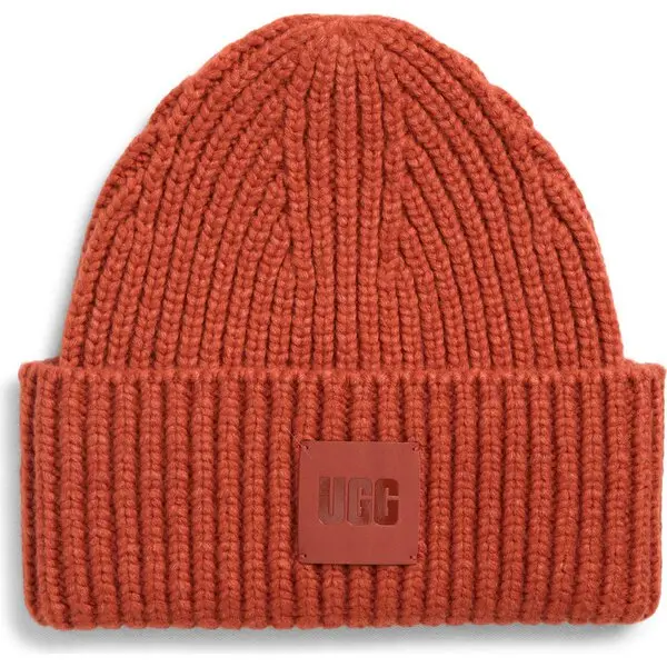 UGG Chunky Rib Beanie - Redstone