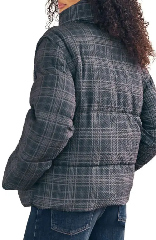 NEXT Plaid Puffer Jacket