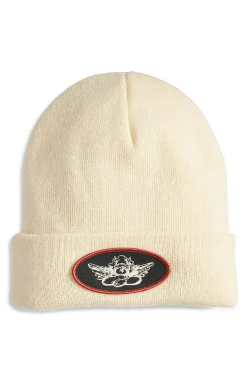 BOYS LIE Embroidered Beanie - Pastel Yellow