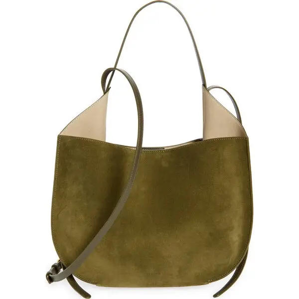 REE PROJECTS Helene Suede Hobo Bag