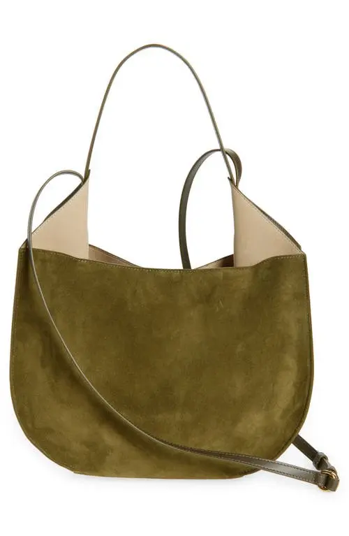REE PROJECTS Helene Suede Hobo Bag