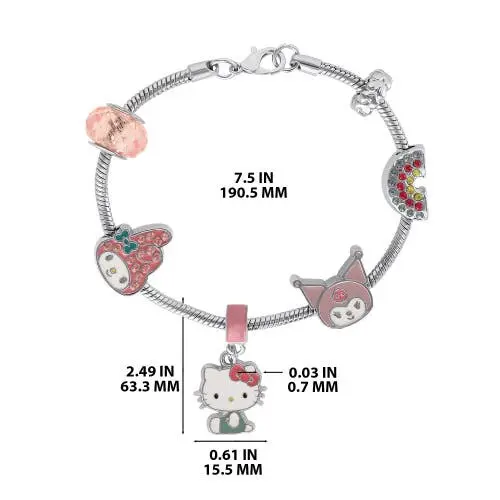HELLO KITTY And Friends Charm Bracelet