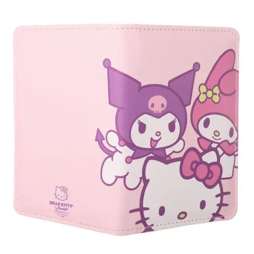 HELLO KITTY Passport Holder, Featuring - Pink/ Purple