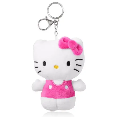 HELLO KITTY Plush Keychain Travel Set