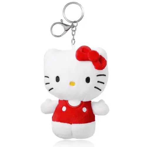 HELLO KITTY Plush Keychain Travel Set