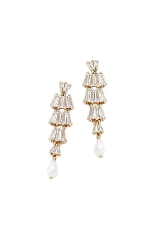 OLIVE & PIPER Elora Drop Earrings - Gold