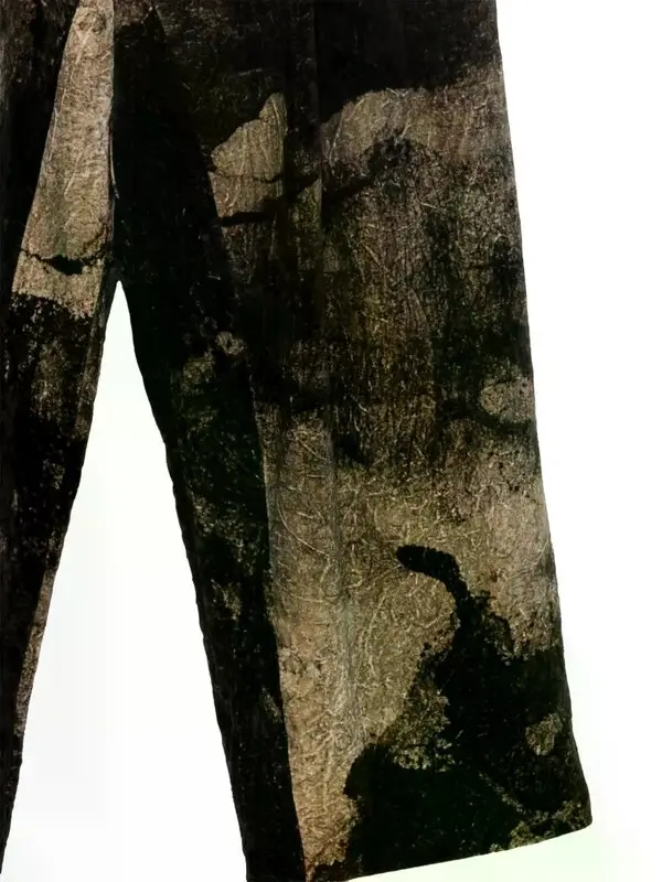 ZIGGY CHEN All-over Print Trousers
