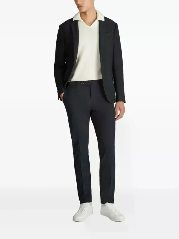 ZANONE Single-breasted Wool Blazer