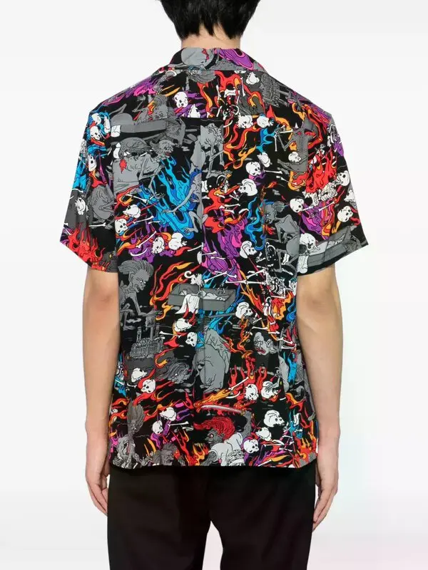 KIDILL All-over Graphic Print Shirt