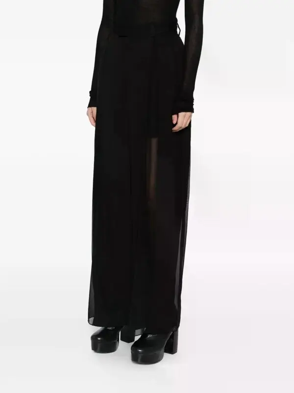 QUETSCHE Sheer Panel Trousers