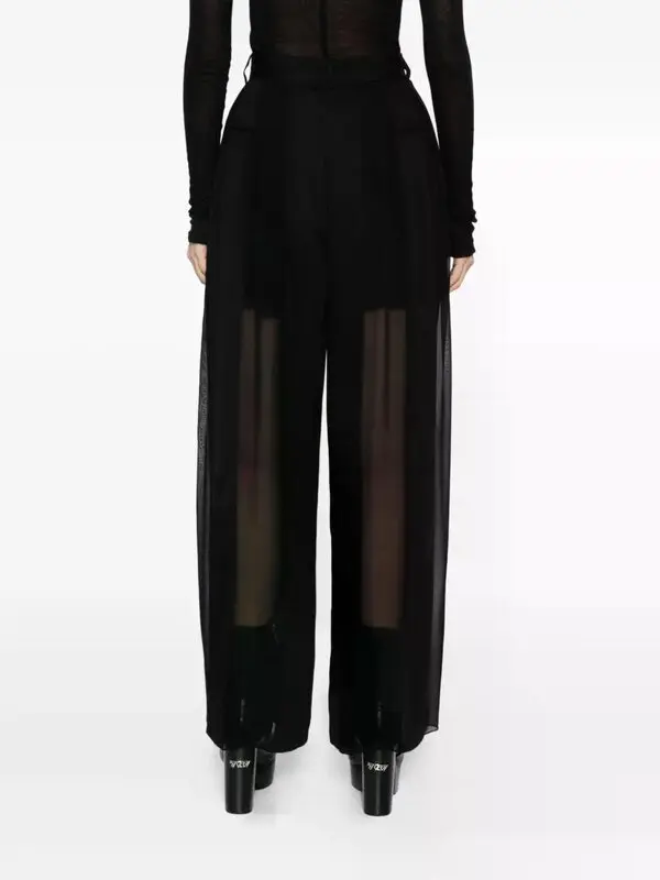 QUETSCHE Sheer Panel Trousers