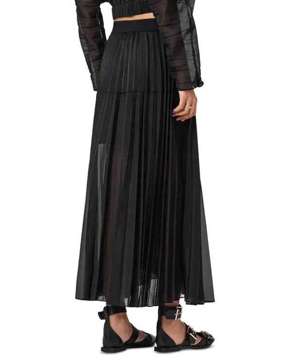 ALLSAINTS Micaela Pleated Skirt