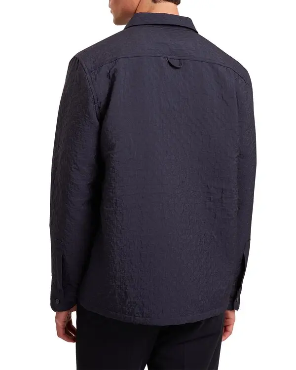 Ted Baker London Gentil Dogtooth Jacquard Overshirt