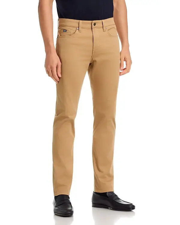 BOSS Delaware Slim Fit Jeans - Medium Beige