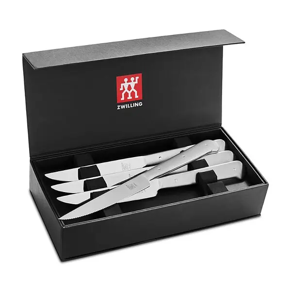 ZWILLING Porterhouse 8 Piece Stainless Steel Steak Knife Set - No Color