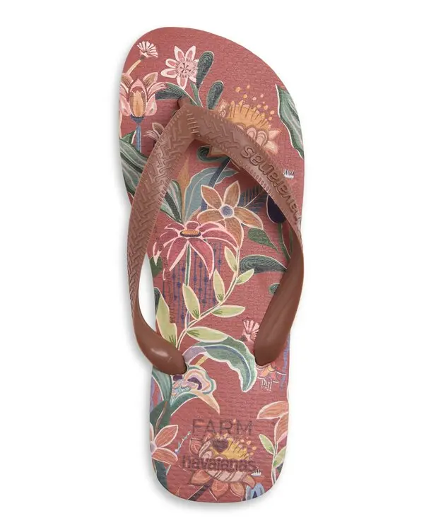 Havaianas Farm Delicate Flowers Flip Flops