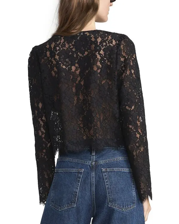 FRAME The Lace Blouse