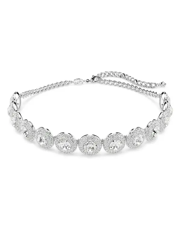 SWAROVSKI Una Crystal Angelic Choker Necklace - Silver
