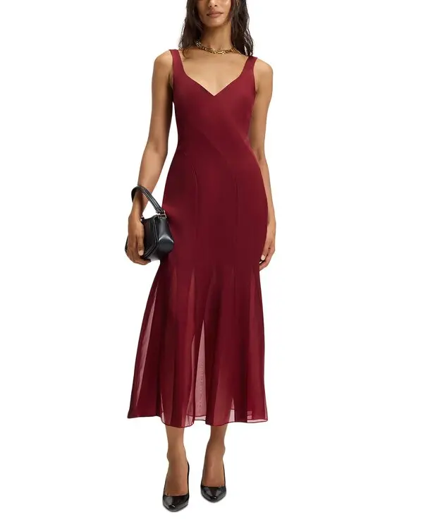 BOSS Donabelli Dress - Deep Ruby