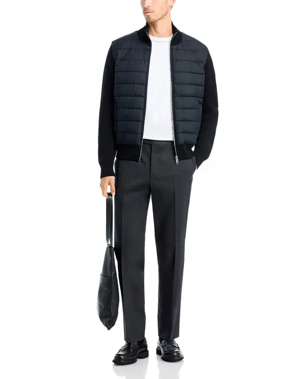 BOSS H Hernesto Zip-up Bomber Jacket